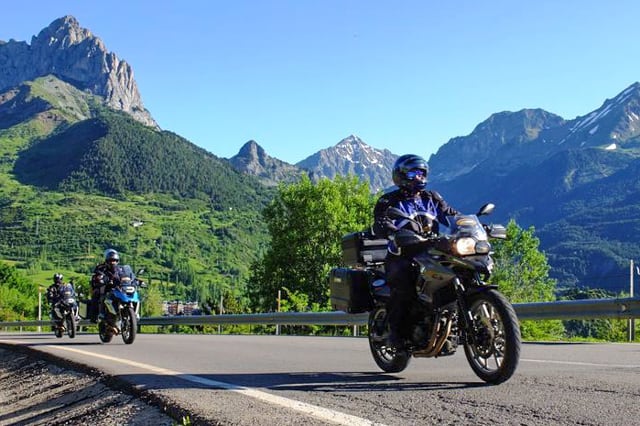 Perfect Pyrenees Motorcycle Tour Spain | IMTBIKE